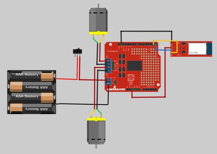 How To Make An Easy Robot Using Arduino Android Amarino Ardumoto And Magician Chassis
