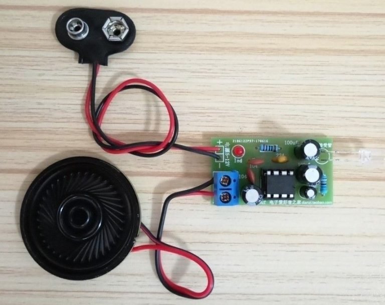 Laser music transmitter and receiver DIY Kit (1) – BuildCircuit.COM