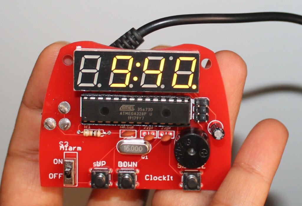 CLOCKIT- Arduino based digital clock kit for beginners – KITSTV CLOCKIT- Arduino based digital clock kit for beginners – KITSTV